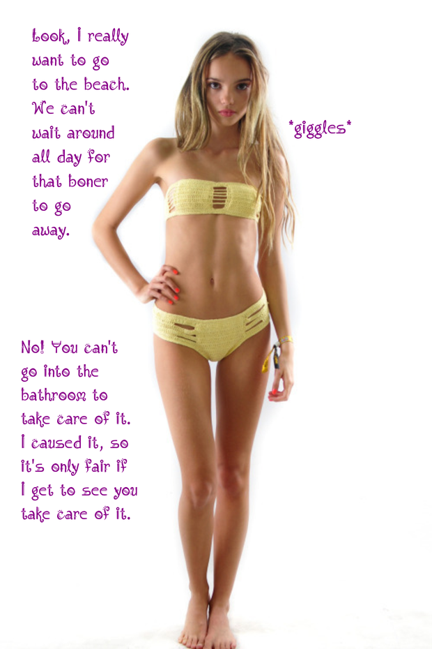 Yellow Bikini Boner Bjornson