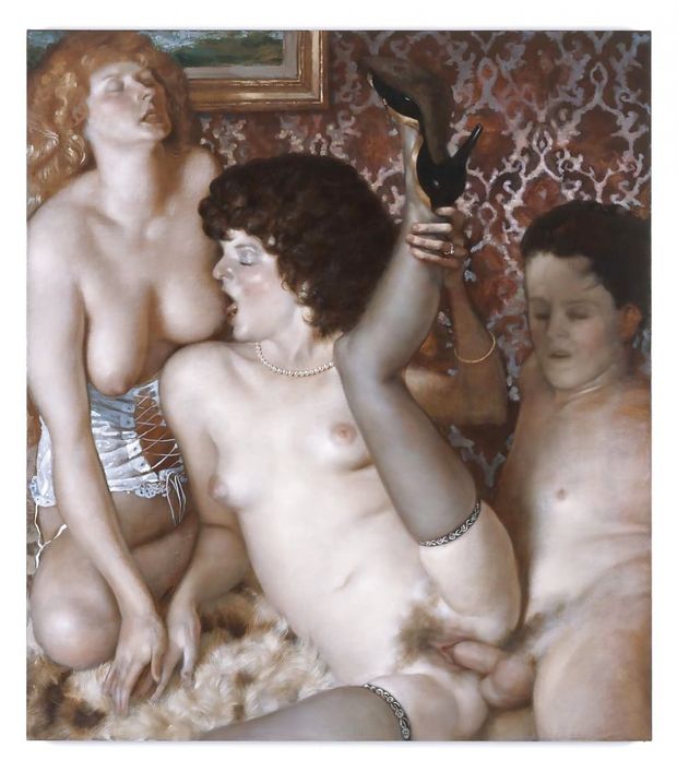 When The Ladies Next Door Visit John Currin Clint229