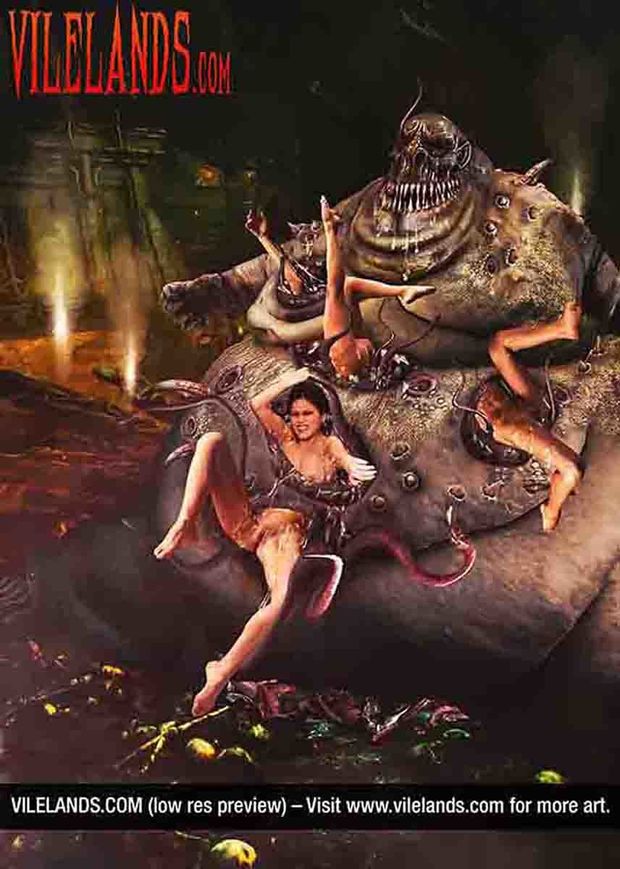 Demon Vore Fantasy Art Vilelands Vilelands 