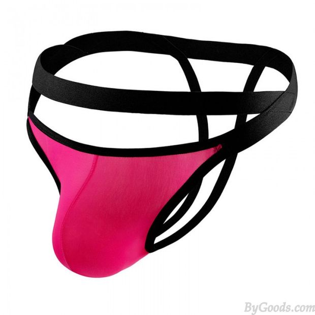 Sexy Ice Silk Hollow Thong U Convex Pouch Lilywendy
