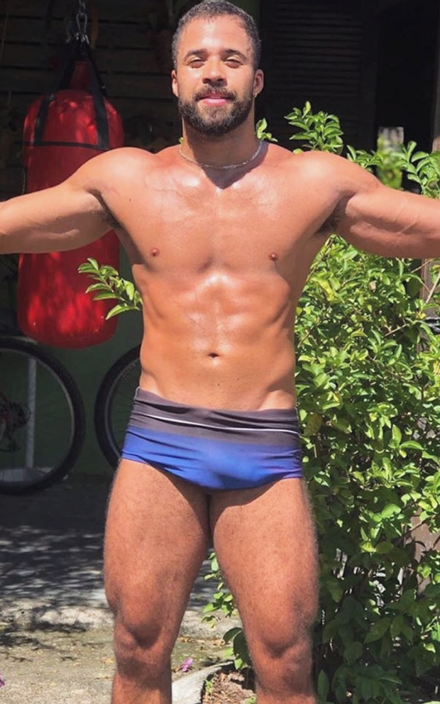Blue Speedo Bulge Houtex2019