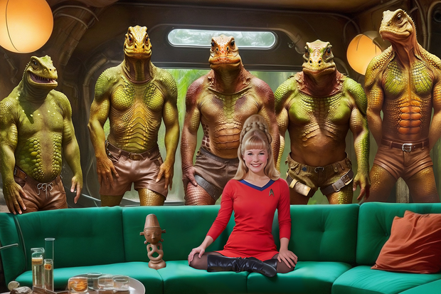 Star Trek Yeoman Rand On Shore Leave Oolool