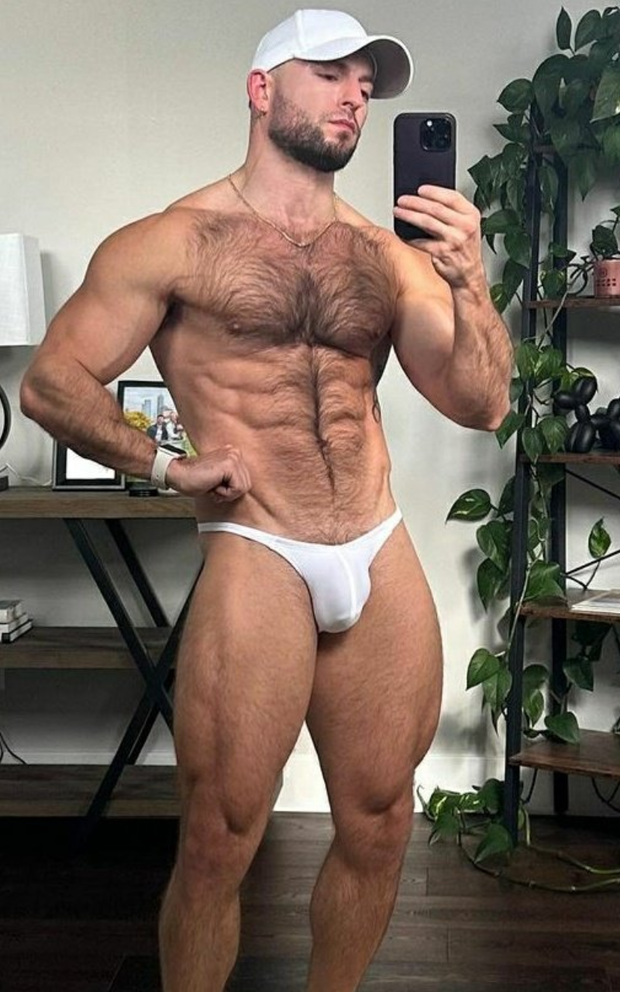 Gorgeous Furry Guy In A Thong Houtex2019
