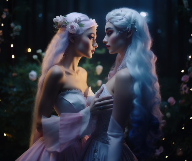 Ai Art Of Two Beautiful Women Stroking Tits Worstgenerationeve