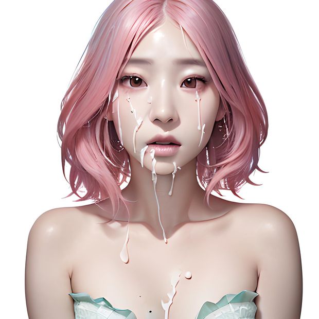 Itzy Chayeons Face Is Covered In Cum Staxgl