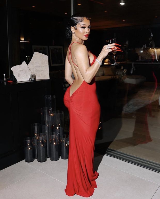 Saweetie In A Dress Cufo510