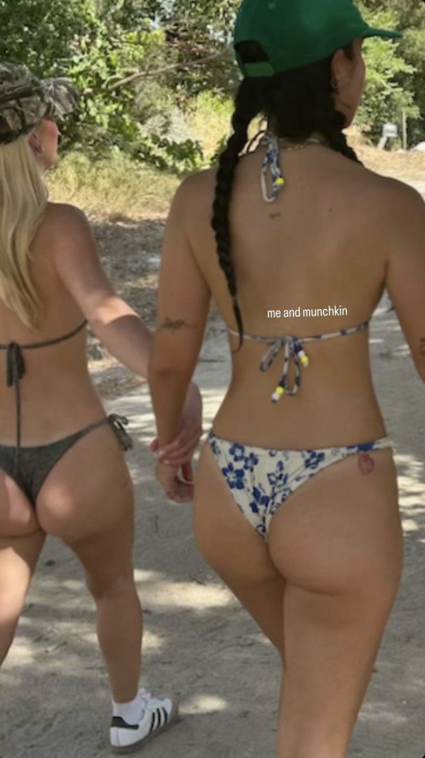 Kamila Batti And Her Friend Showing Off Their Maxdemian