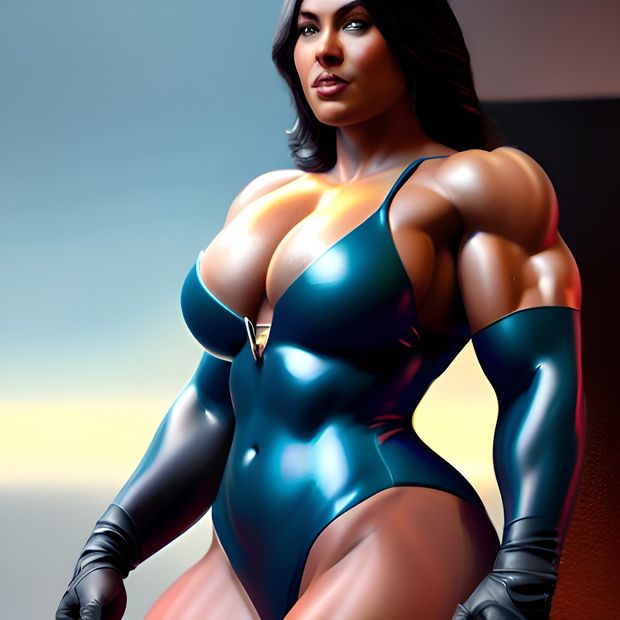 Heroína Transforma Gordos Musculo