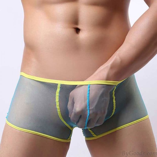 Sexy Delgado Invisible Malla Tanga Tanga Troncos Lilywendy