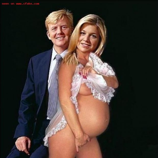 Prins Willem And His Pregnant Wife Queen Maxima Johnlovescumpiss