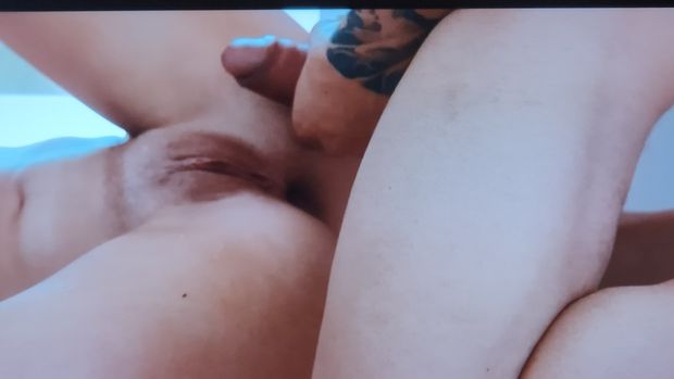 Lining It Up For Anal Fuck Pedee