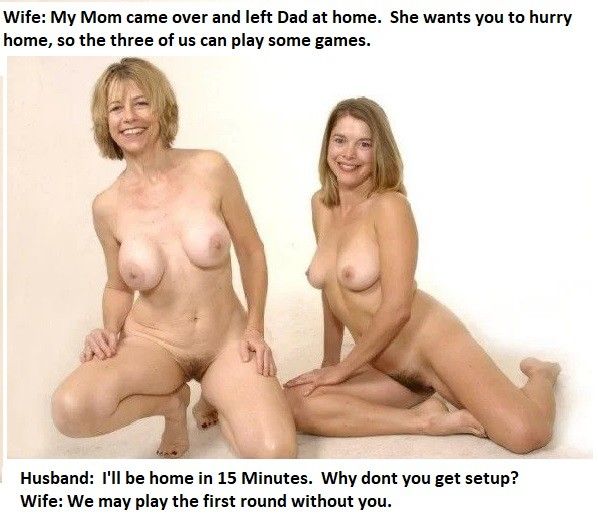 Me My Mom And My Husband Lets Play Some Games Smdani4mm