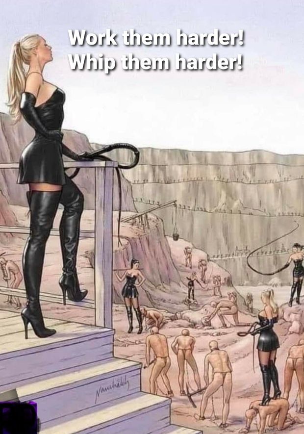 Male Penal Colony Ruled By Whip Wielding Dominas Dargra